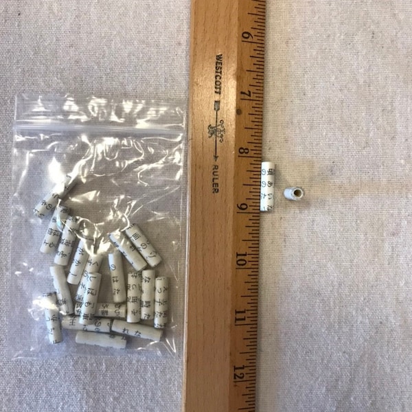 15 Recycled Map Paper Beads- Vintage United States Road Atlas Beads ...