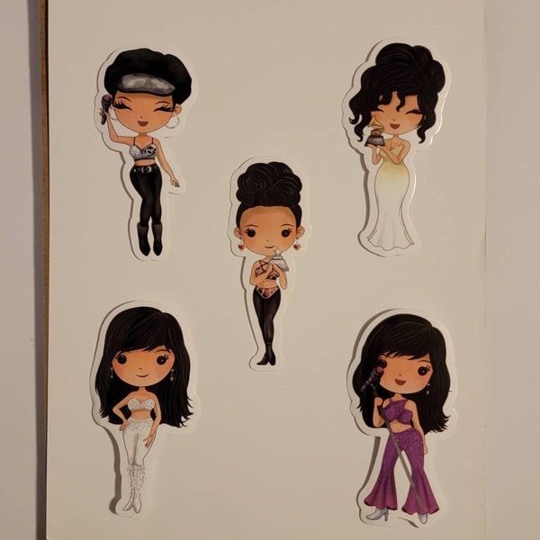 ONE Vinyl Sticker Set of 6 Different Images - Etsy
