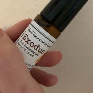Exodus Holy Anointing Oil 100% Therapeutic Oils - Etsy