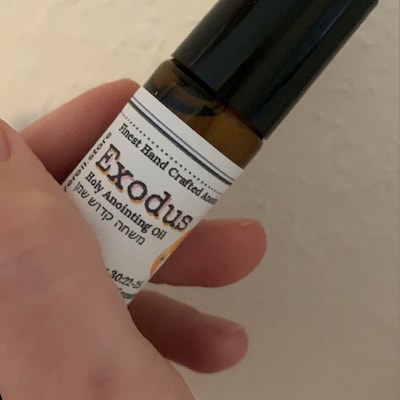 Exodus Holy Anointing Oil 100% Therapeutic Oils - Etsy