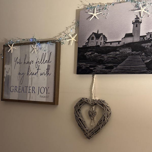 Hanging Mermaid, Mermaid Decor, Mermaid Wall Hanging, Seashell Mermaid ...