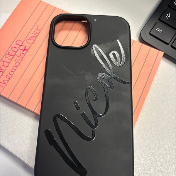 Monogram iPhone Case With Initials Phone Case Personalised Phone Case ...