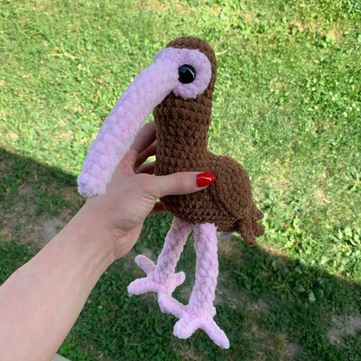 White Ibis Crochet Amigurumi Pattern - Etsy