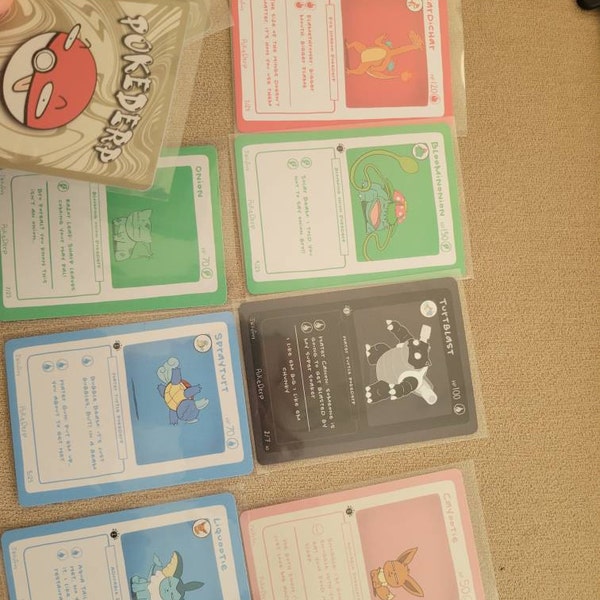 POKEDERP Pack SET 1 | Derpy Funny Parody Pokémon Card Pack - Etsy
