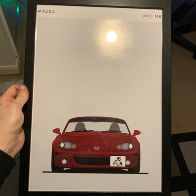 Fiat Cinquecento Print Inbetweeners Custom Colours / Digital File ...