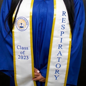 Custom Embroidery Graduation Stole Custom Personalized Stole Custom ...