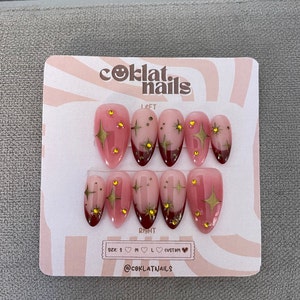 Cry Baby Nails Cry Baby Coffin Nails Nails Cute Nails Press on Nails ...