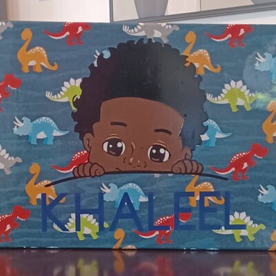 Peek a Boo I See You Baby Boo Boy Afro Puff Nubian Cute Little Kid ...