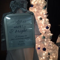 Silver Table Numbers, Wedding Table Number, Silver Wedding, 25th ...