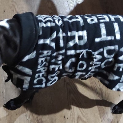 Dog Fleece Coat 2 PDF Sewing Pattern Sizes XXS to 3XL 8 Sizes Instant ...