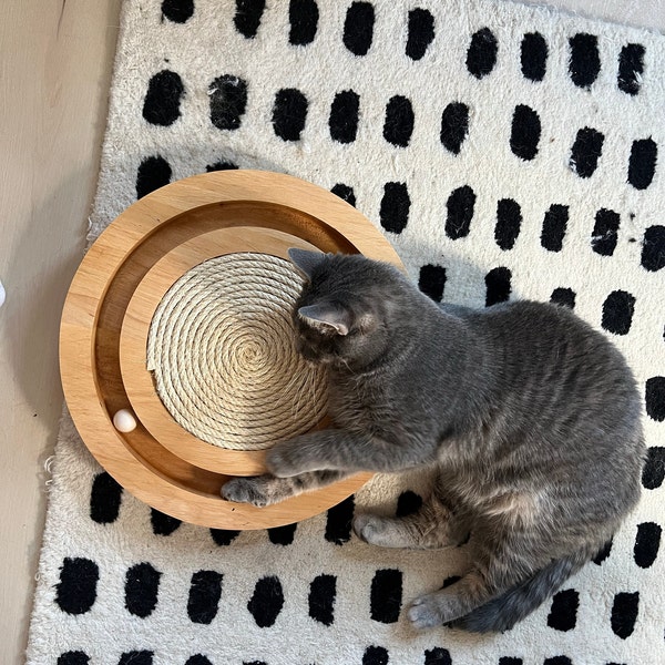 Cat Toy Cat Ball Game Cat Ball Chase Handmade of Natural Materials Only ...