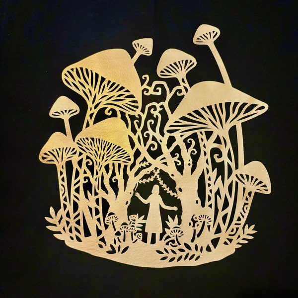 Fairy Tale Magical Forest Adventure Svg Design for Cricut Silhouette ...