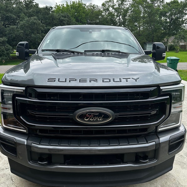 Domed 3D Raised Letters Inserts Compatible With TRD Pro Skid Plate ...