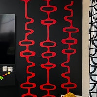 Retro 70s Decor, 3D Wall Panels, Mid-century Modern, 70s Vintage Look ...