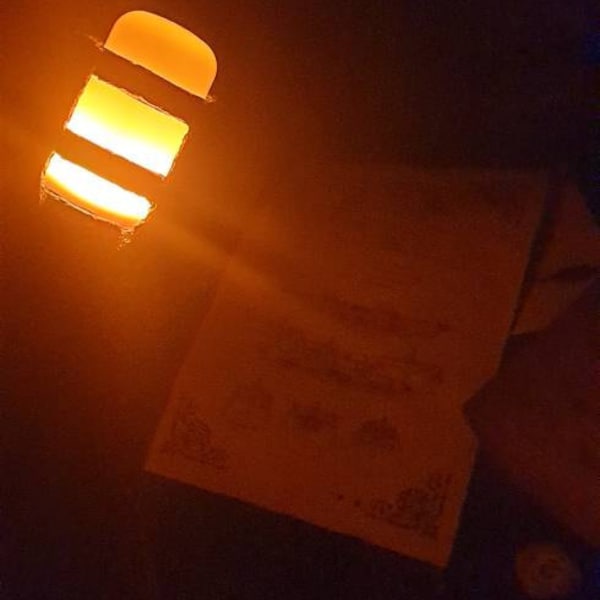 LED Flame Torch: Medieval LARP Cosplay Prop, Handmade - Etsy