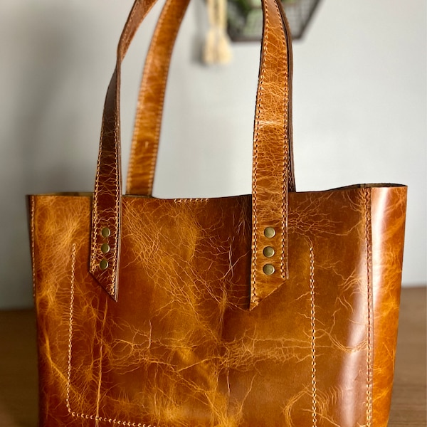 PDF Pattern _ Leather Handbag Pattern _ Tote Bag Pattern _ DIY _ Leather Tote Bag Pattern ...