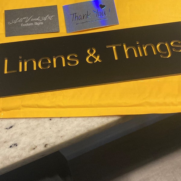 Custom Quote Door Sign for Business. Modern Office Signage. Custom Text ...