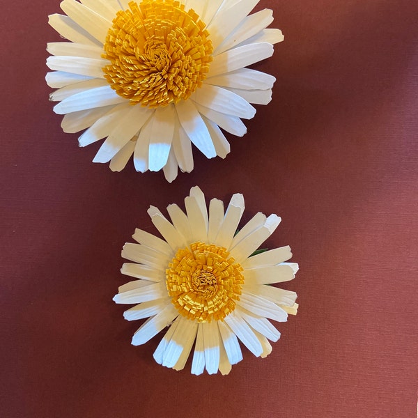 Daisy Mini Paper Flower Digital File | PNG | SVG | PDF |dxf | Paper ...