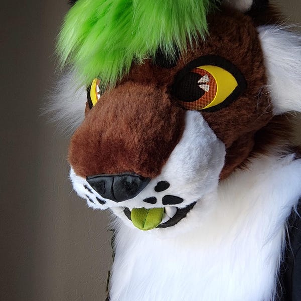 Fursuit Neck Pattern PDF - Etsy