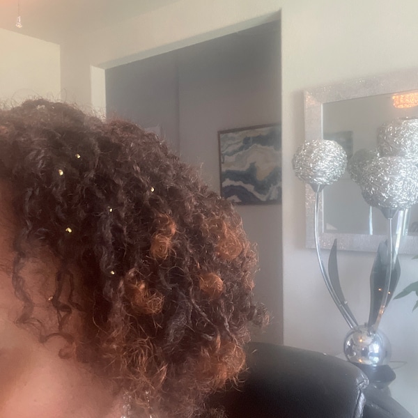 Metal Loc Sprinkles: Gold, Silver, Copper Dreadlock Beads, Loc Jewelry ...