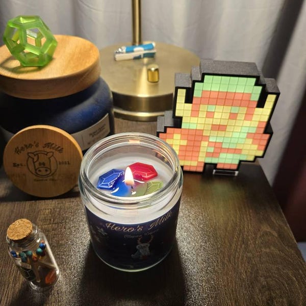 Monster Extract the Legend of Zelda Inspired Candle | 8oz. Candle | Soy ...