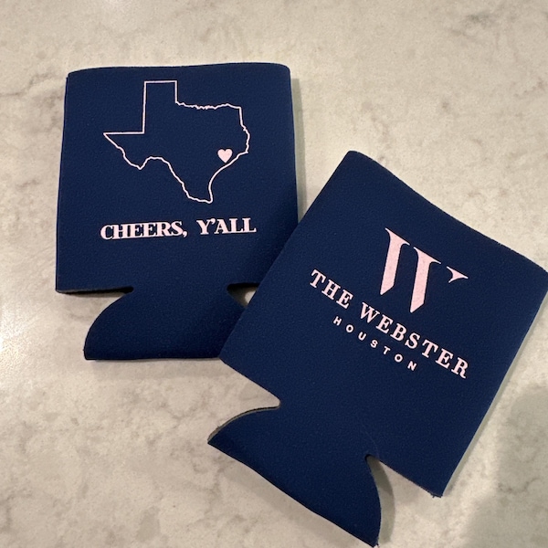 Personalized State Can Cooler Wedding Favor, Any City and State Wedding ...
