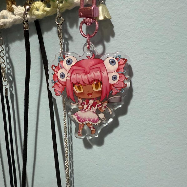 Popular UTAULOID Community Character Item Keychain Charms || CASEOHLOID ...
