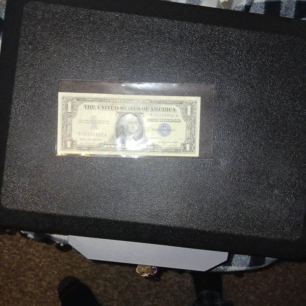 1934 5 Dollar Bill Large Blue Seal Silver Certificate Hard to Find 5 ...