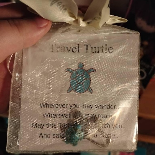 Personalised Turtle Keychain,turtle Keyring,personalised Gift,travel ...