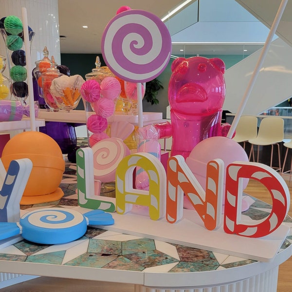 Giant Chocolate, Candyland Party Decoration, Coffe Shop Bakery ...