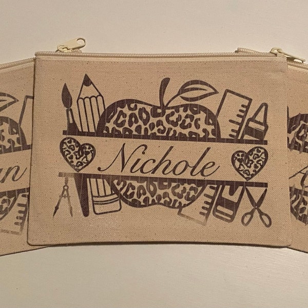 Teacher SVG | Teacher Split Monogram SVG | Teacher Leopard SVG Back to ...