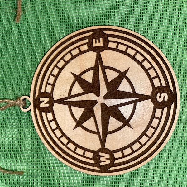 Laser Cut Compass. Laser Cut Compass File With Layer Option. Cricut Cut ...