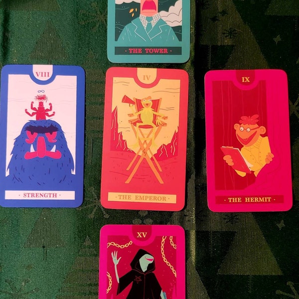 Rainbow Connection Tarot - Major Arcana Only - Muppets Inspired Tarot ...