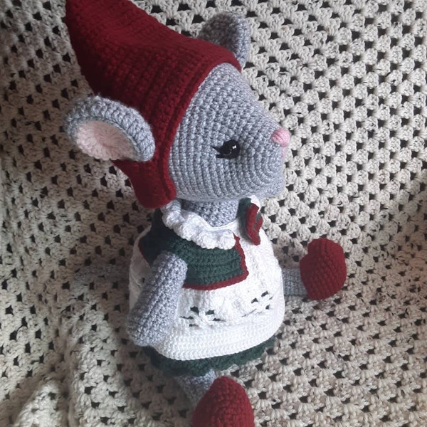 Crochet Pattern Doll Mouse Clothes Pattern / Polushkabunny - Etsy