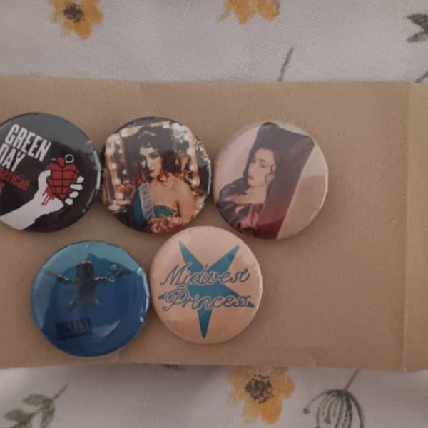 Custom Album Cover Badge Pop Girly for the Gays and Girls Sabrina ...