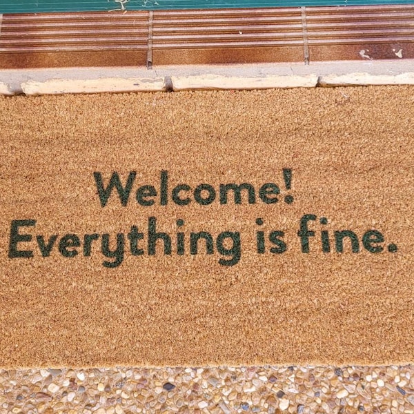 Restricted Access Funny R Rated Movie Doormat, Custom TV and Film ...