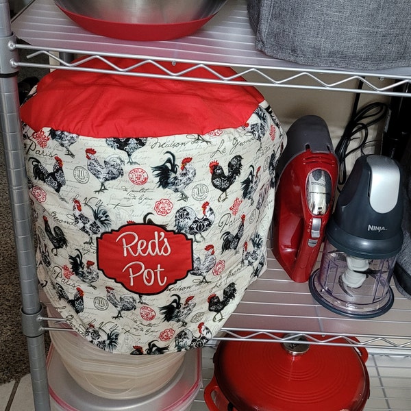 MADE TO ORDER Instant Pot Cover (with Embroidered Front) ***please Read ...