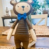 PDF Teddy Bear Sam Sewing Pattern and Tutorial Woodland - Etsy