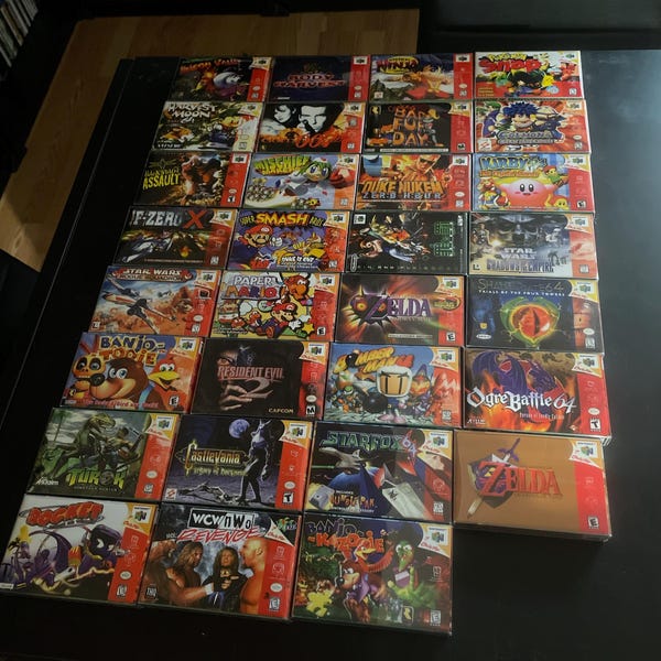 Mini Nintendo 64 Protector Boxes / Cases - Etsy