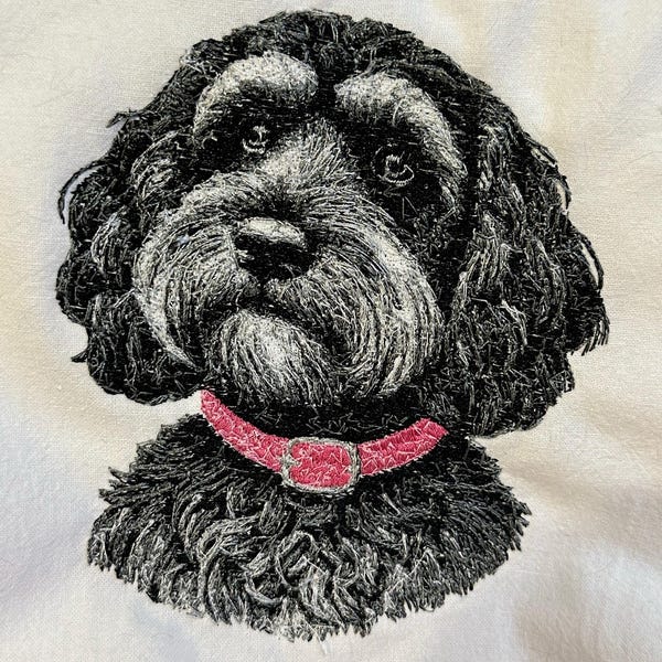 Cockapoo Dog Machine Embroidery Design – Digital Dog Emb – Dog ...