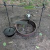 Hand Forged Campfire Cookset With Adjustable Swing Arms (heavy Duty ...