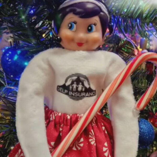 Biden is Not My President Elf Sweater Doll Sweater - Etsy