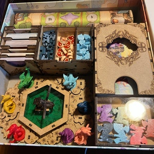 Insert Suitable for Flamecraft Board Game Dragon - Etsy
