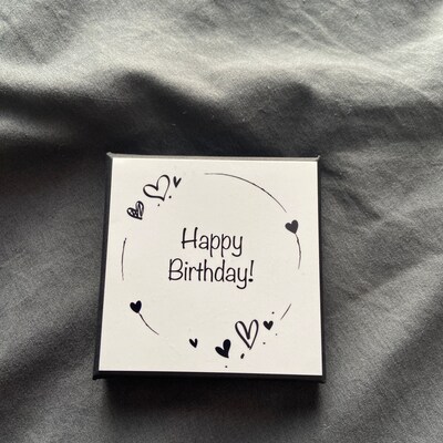 Personalised Photo Pull up Gift Box for Him or Her, Boyfriend ...