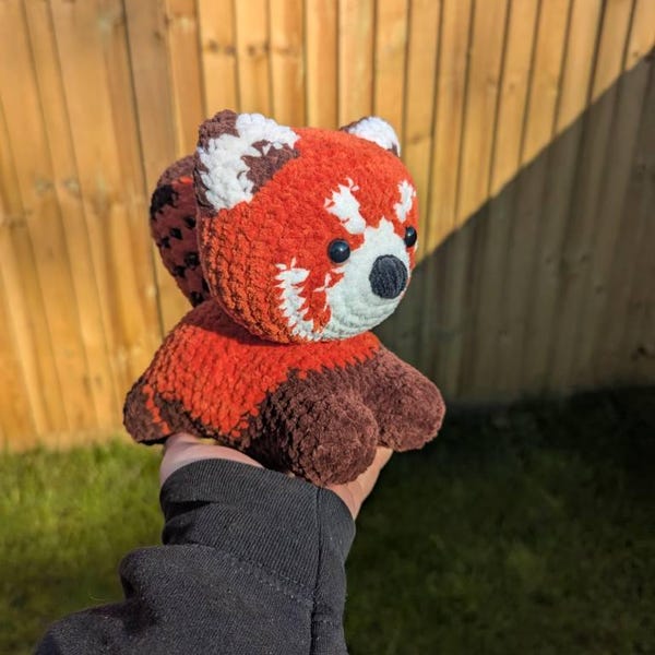 Crochet Pattern: Red Panda | PDF Pattern - Etsy