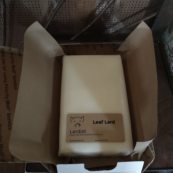 Leaf Lard- Ethically Raised and Sourced - Etsy