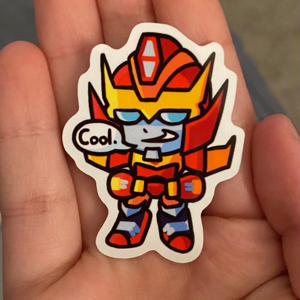 Chibi Transformers Poses 2" Vinyl Sticker - Etsy