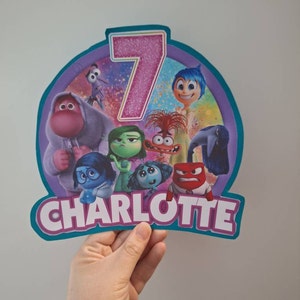 Inside Out 2 Party Food Tent - Printable Food Labels and Favor Tags ...