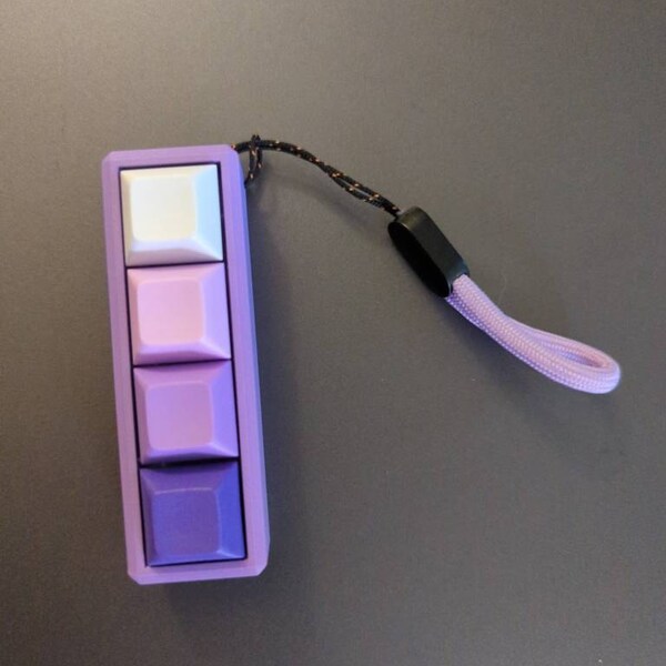 Mechanical Switch Clicky Fidget White Th W/ Strap Keyboard Switch, ASMR ...