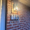 Farmhouse Shiplap House Numbers, Address Sign, Black House Numbers ...